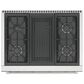 Wolf 36" Dual Fuel 4-Burner with Grill in Stainless Steel | Nebraska ...