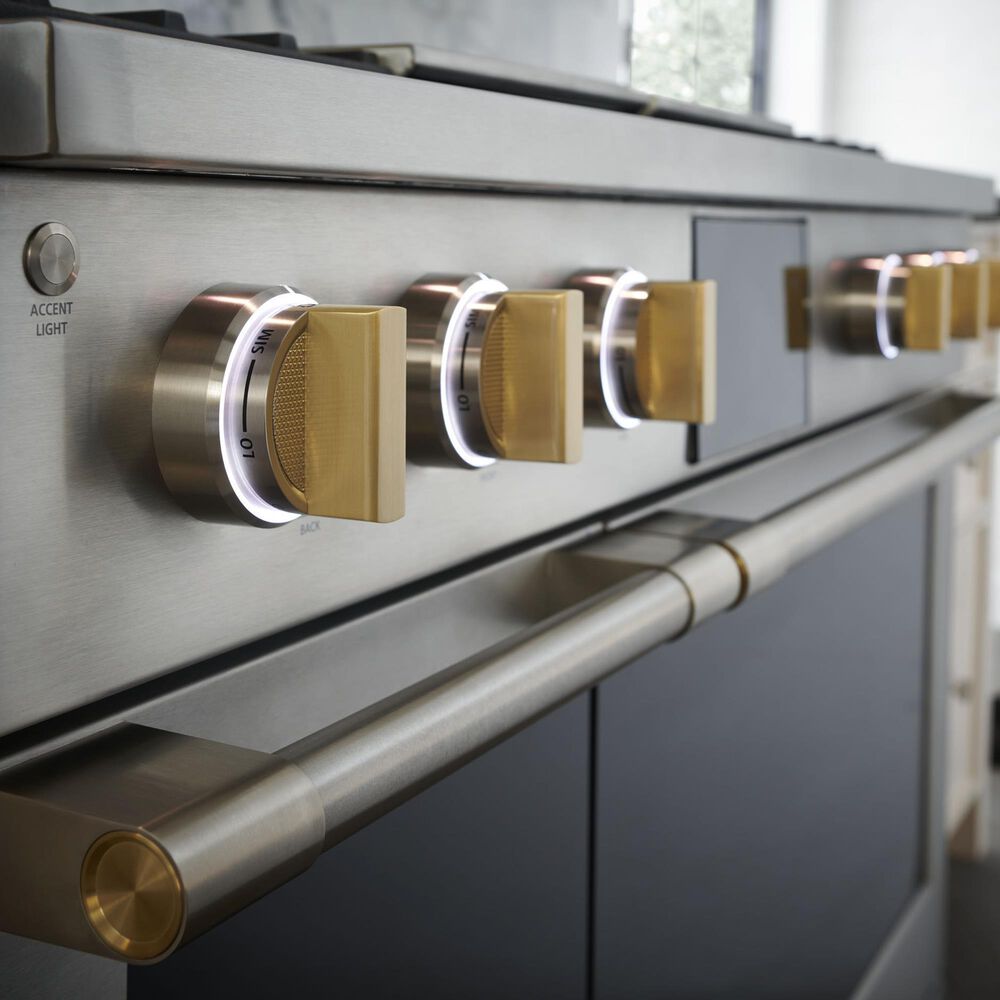 Monogram 48" Dual-Fuel Professional Range with 4 Burners, Grill and ...