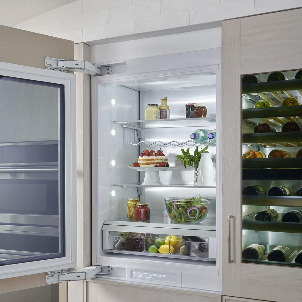 Monogram 30" Fully Integrated Customizable Refrigerator with Solid Door ...