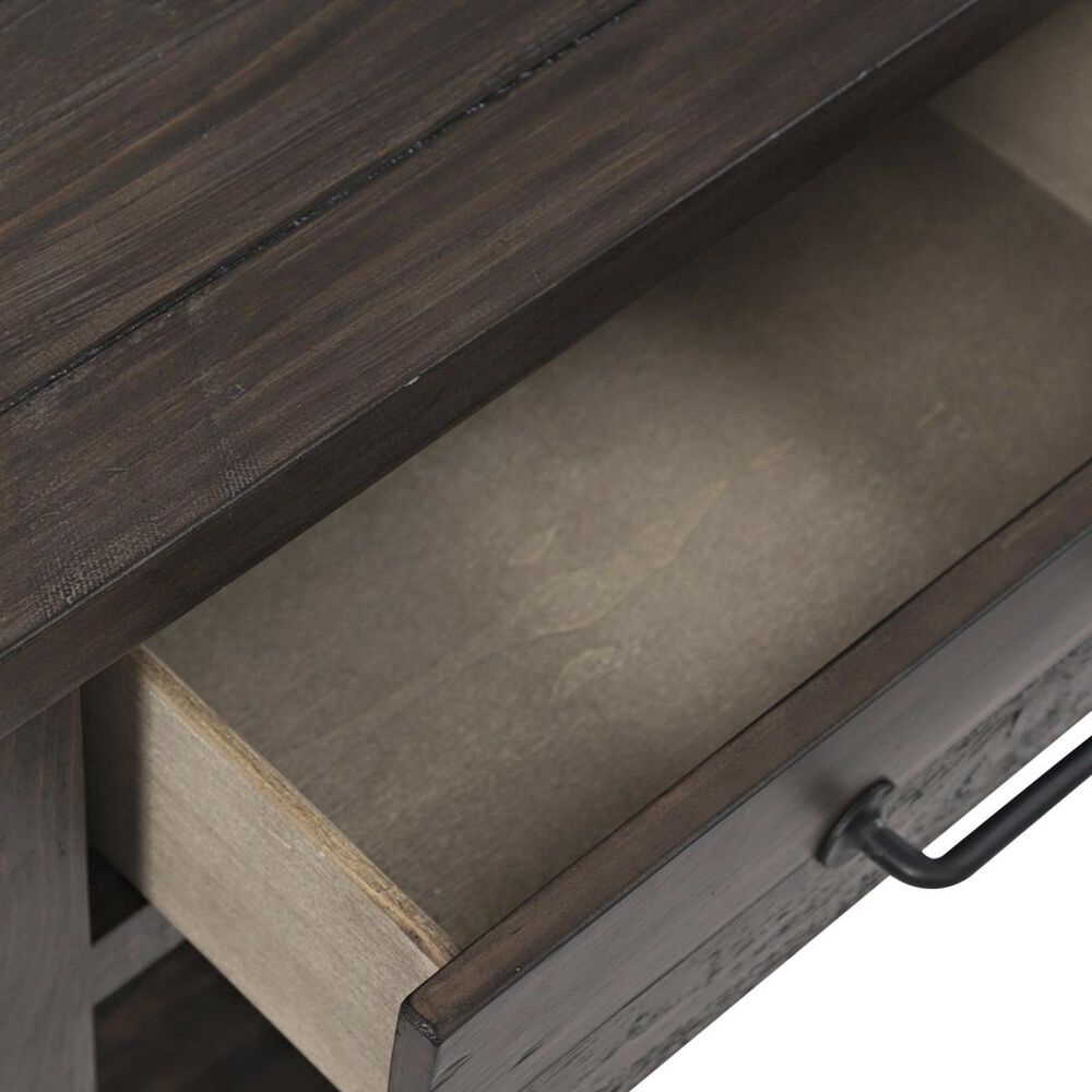 Waltham Madison County End Table in Barnwood | NFM