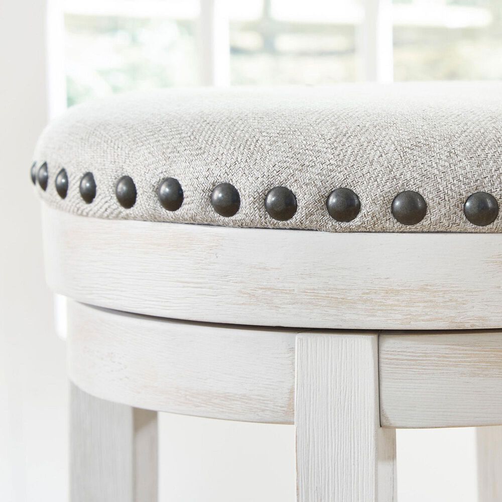 Ashley Valebeck 5-Piece Counter Height Dining Set in White, Brown and ...