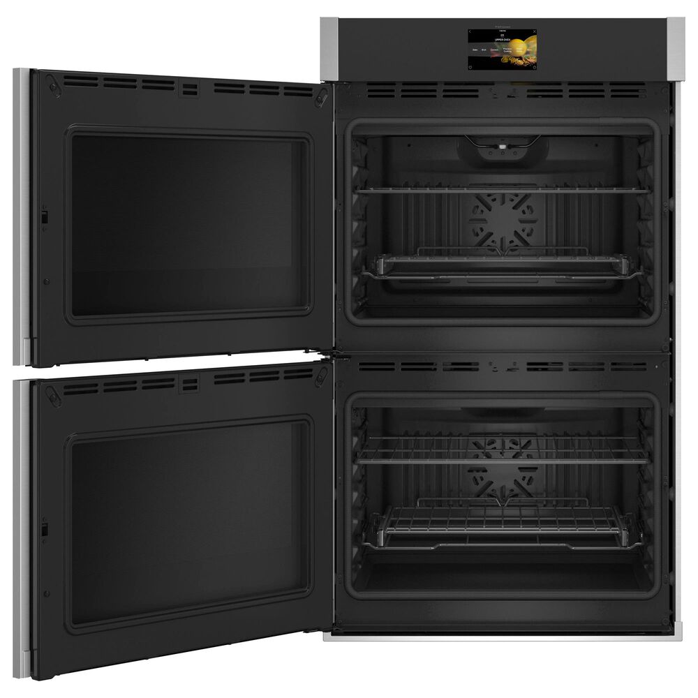 GE Profile 30" Double Wall Oven with Left-Hand Side-Swing Doors in ...
