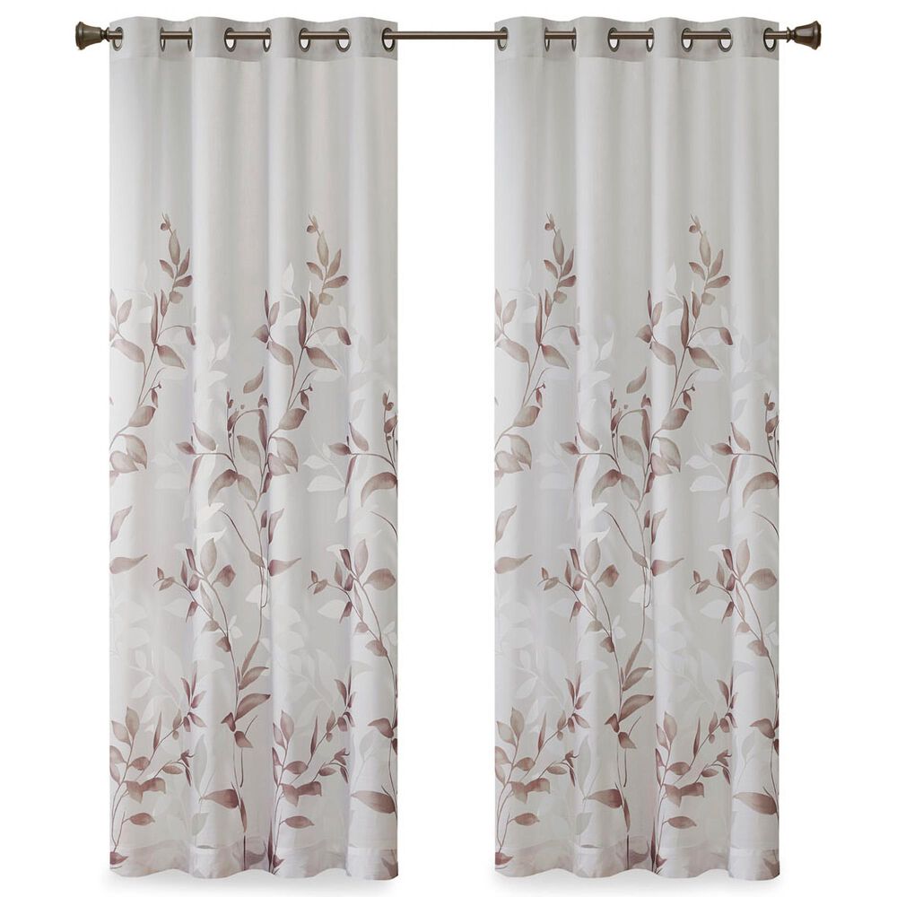 Hampton Park Cecily 95" x 50" Curtain Panel in Mauve | NFM