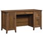 Sauder Carson Forge Computer Desk in Washington Cherry | Shop NFM