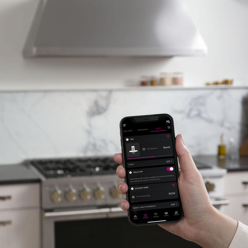 Monogram 48" Professional Hood with Quietboost Blower in Stainless ...