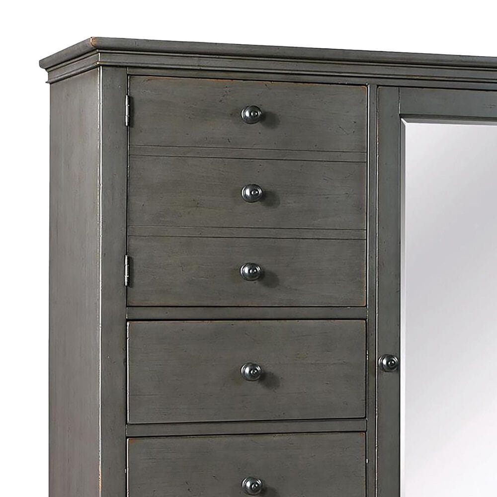 Riva Ridge Oxford Chiffarobe in Peppercorn | NFM