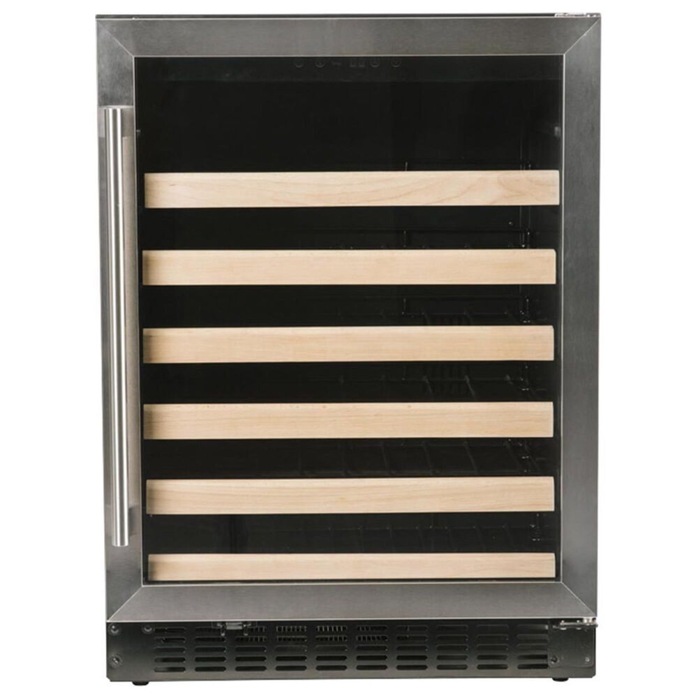 Azure 48-Bottle Wine Captain in Stainless Steel | NFM