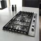 KitchenAid 36'' 5-Burner Gas Cooktop with Griddle | Nebraska Furniture Mart