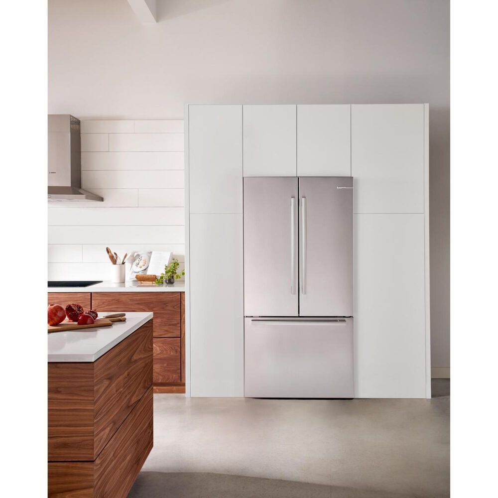 Bosch 36" French Door 3-Door Refrigerator in Stainless Steel | Nebraska ...