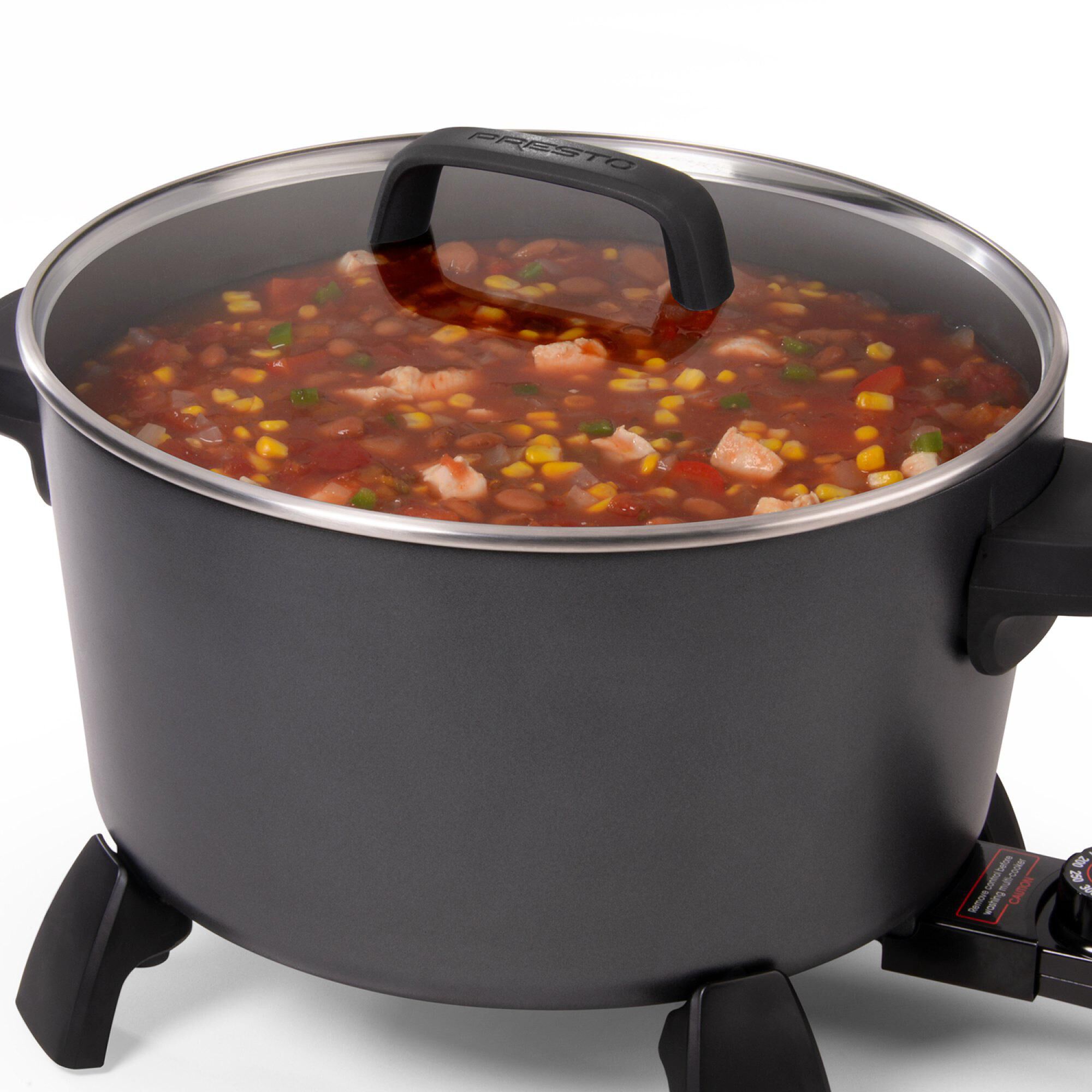 Presto Multi-cooker Presto Options Electric Multi-Cooker - 6 Quart ...