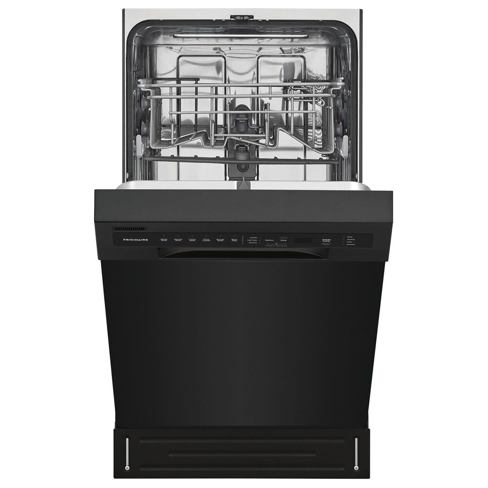 Frigidaire 18" Built-In Dishwasher in Black | Nebraska Furniture Mart