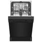 Frigidaire 18" Built-In Dishwasher in Black | NFM