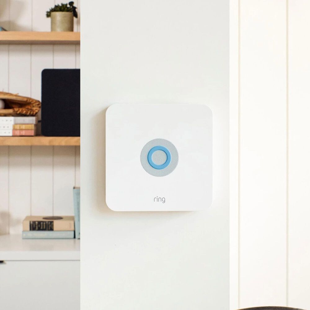 Ring 8-Piece Alarm Kit V2 Standard in White | Nebraska Furniture Mart