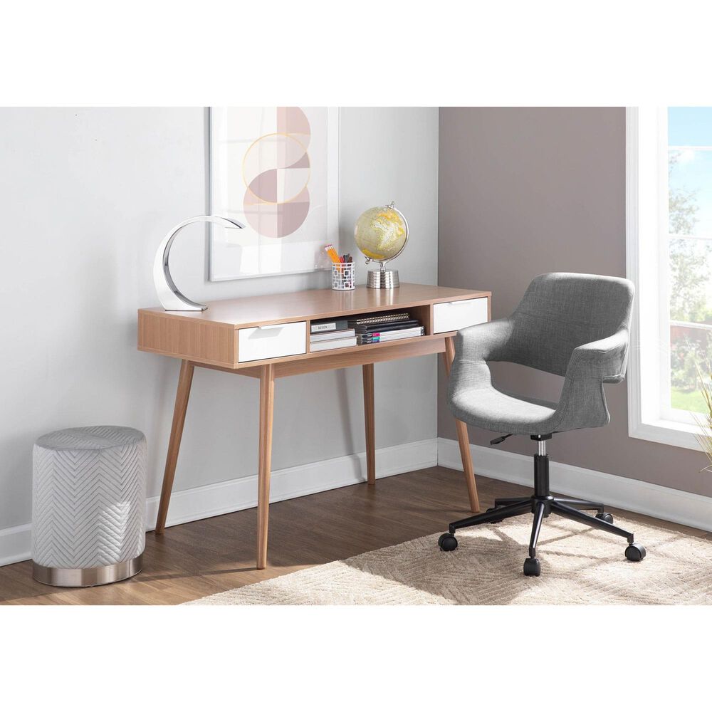 Grandview Gallery Element Touch Task Lamp in Polished Stainless Steel | Shop NFM