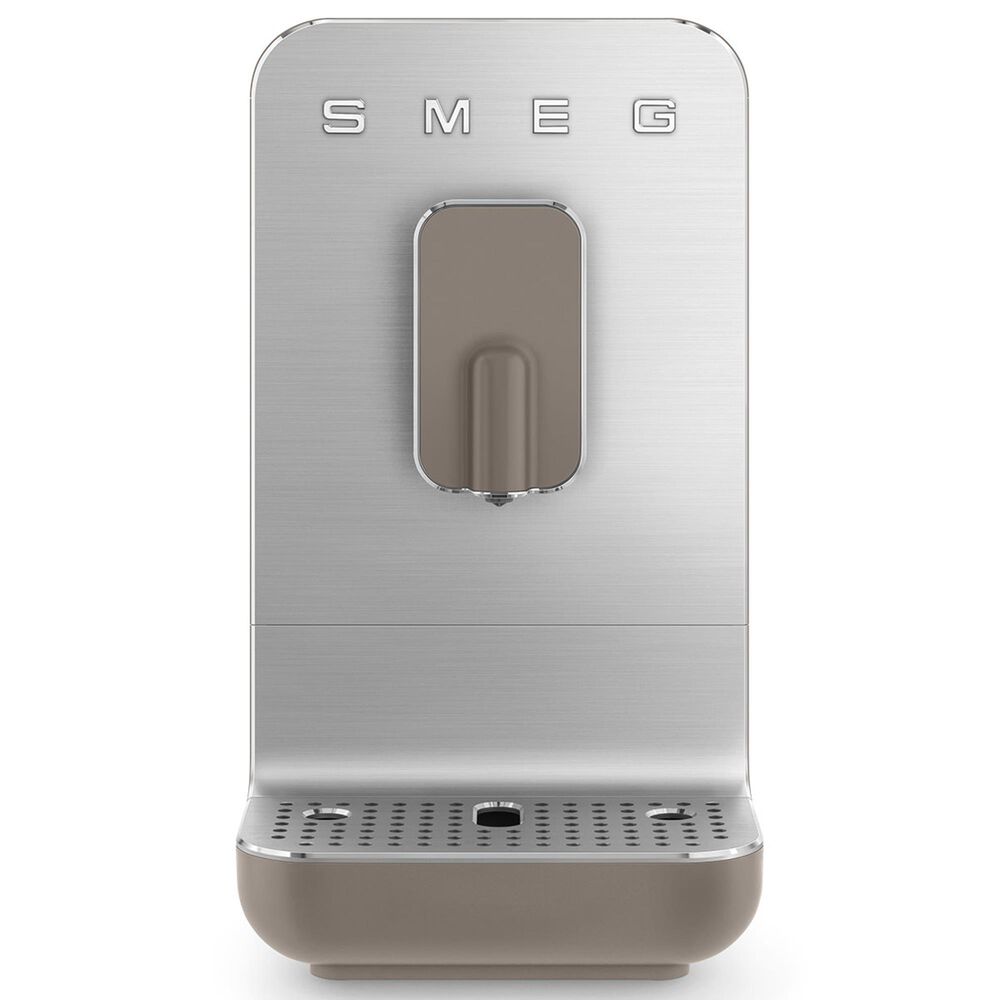 Smeg 47.34 Oz Automatic Coffee Machine in Taupe and Smoky Gray | Shop NFM