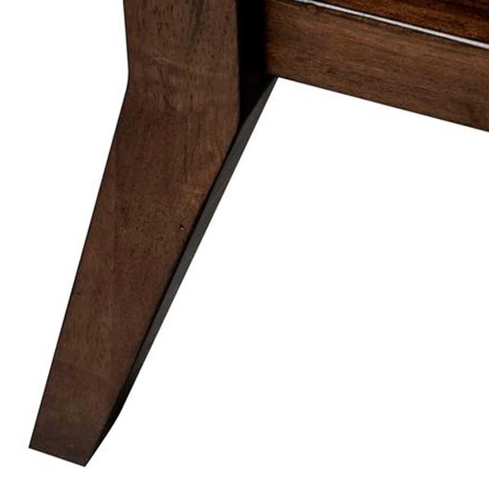 Belle Furnishings Ventura Boulevards Rectangular End Table in Bronze ...