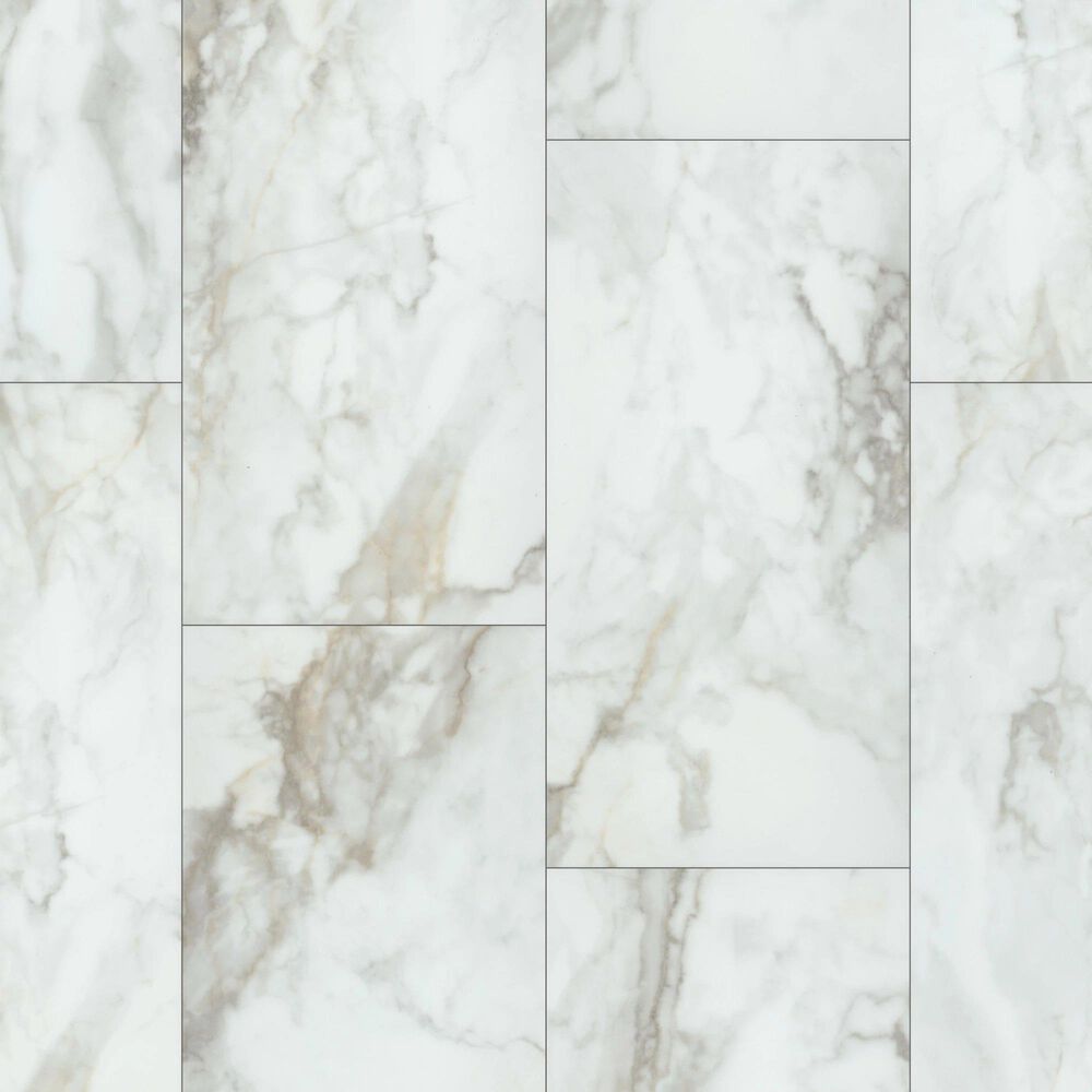 Shaw Paragon Tile Plus Calacatta 12" x 24" Luxury Vinyl Tile | Shop NFM
