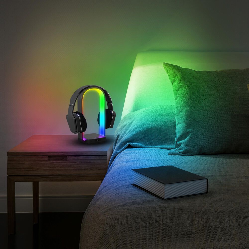Monster Smart Illuminessence ARC+ Smart LED Lamp With USB and QI ...