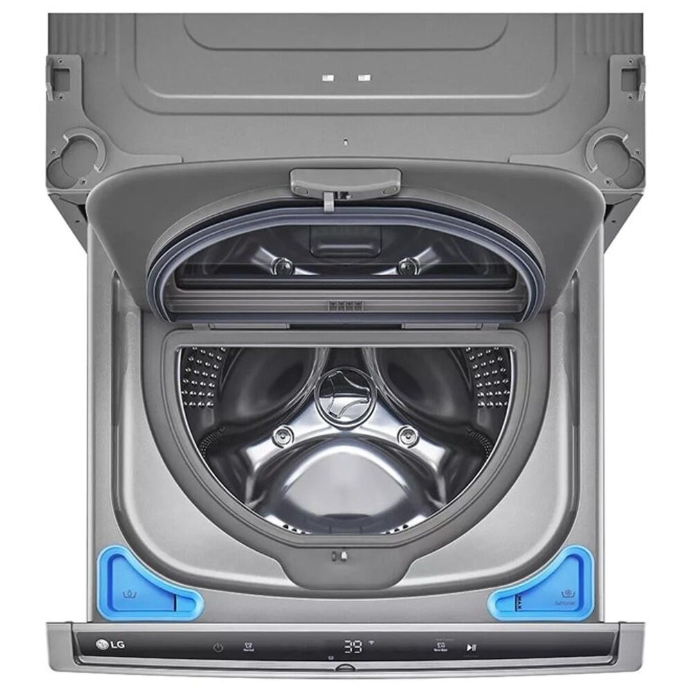 LG 27" SideKick Pedestal Washer in Graphite Steel | Shop NFM