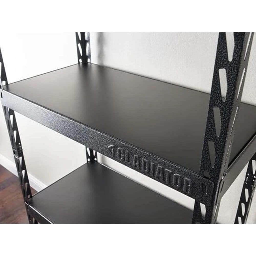 Gladiator 30" Wide Ez Connect Rack with Four 15" Deep Shelves in ...