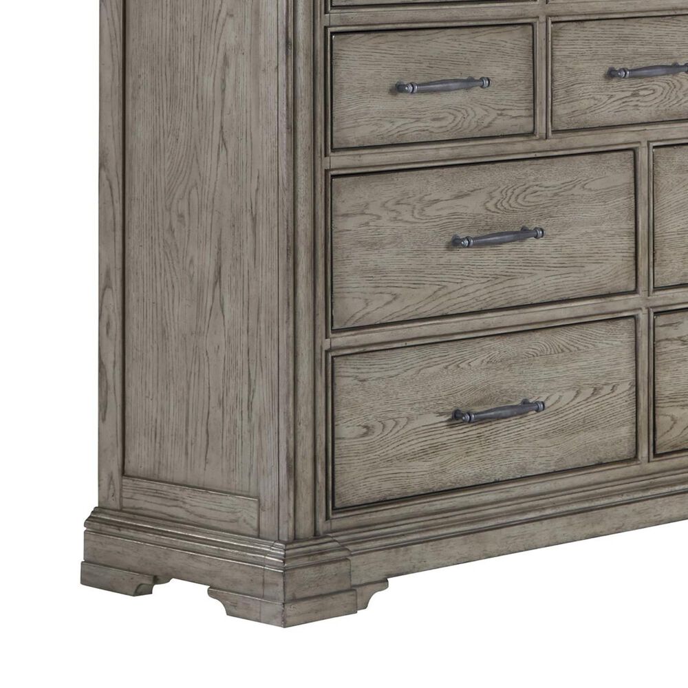 Chapel Hill Madison Ridge 14 Drawer Master Chest in Bluff Gray ...