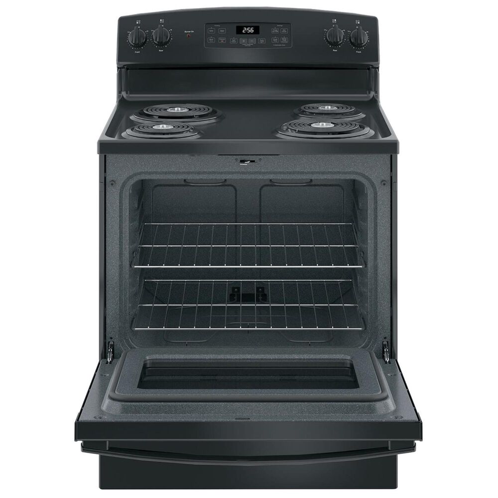 GE Appliances 30" Free-Standing Electric Range in Black | Nebraska ...