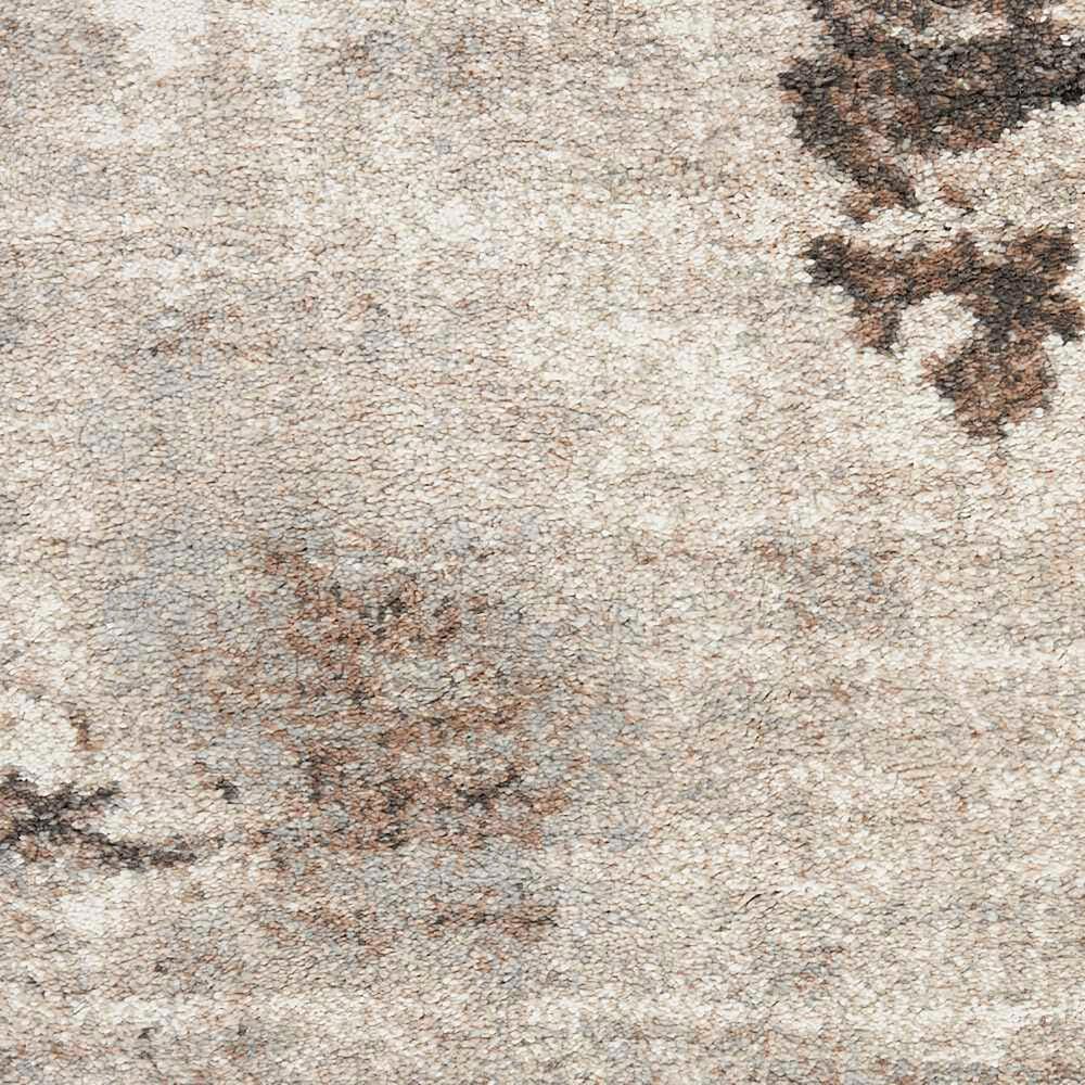 Nourison American Manor 7'10" x 9'10" Ivory, Mocha and Grey Area Rug | NFM