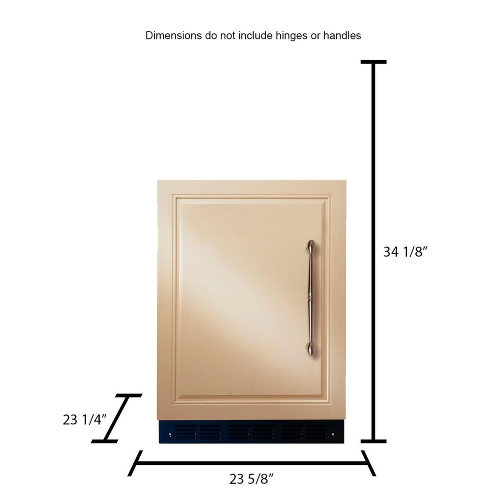 Monogram 24" Fresh-Food Refrigerator Module Integrated | NFM