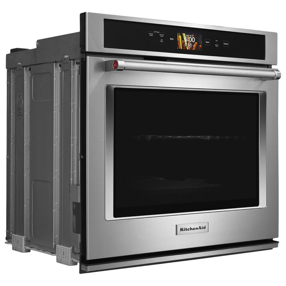 KitchenAid 30" Single Wall Oven in Stainless Steel | Nebraska Furniture ...