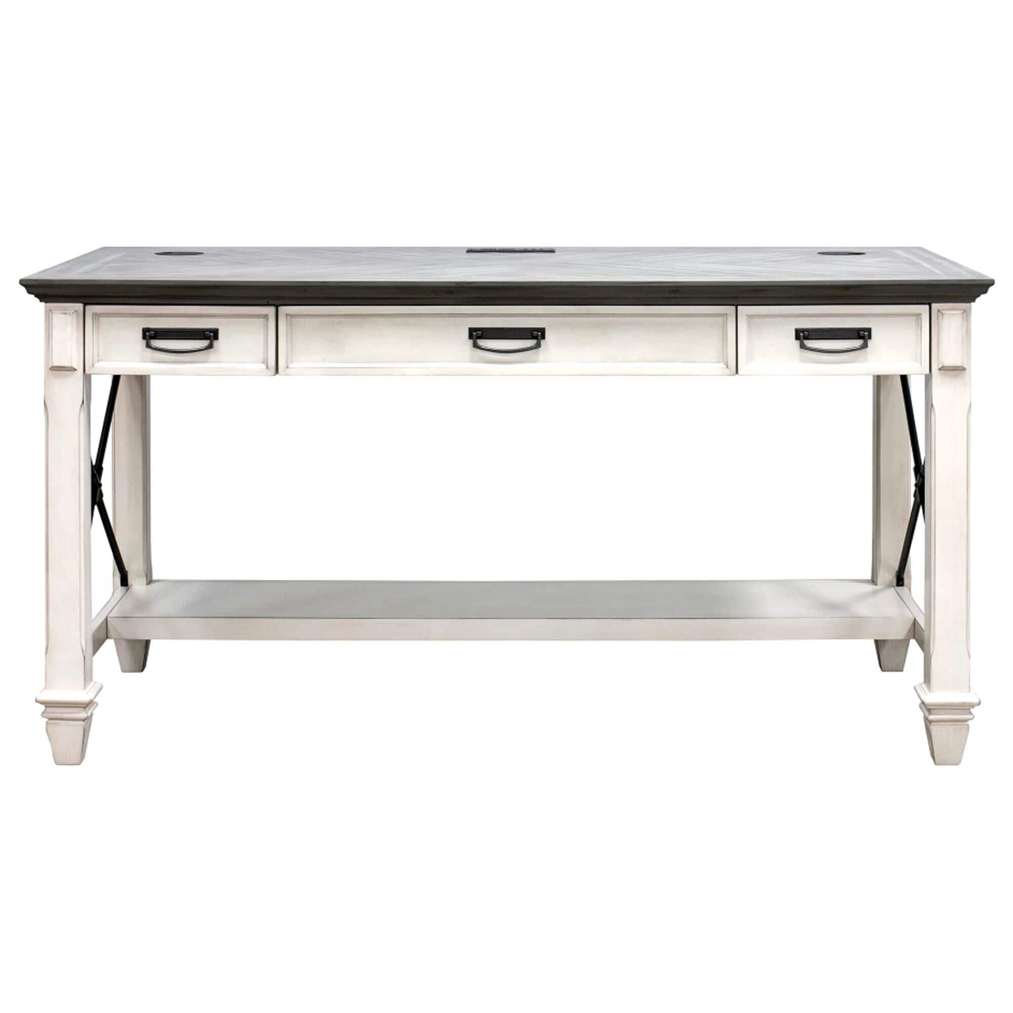 Wycliff Bay Hartford Writing Desk in White