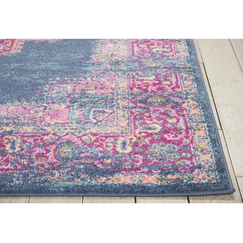 Nourison Passion PSN03 8' x 10' Blue Area Rug | NFM