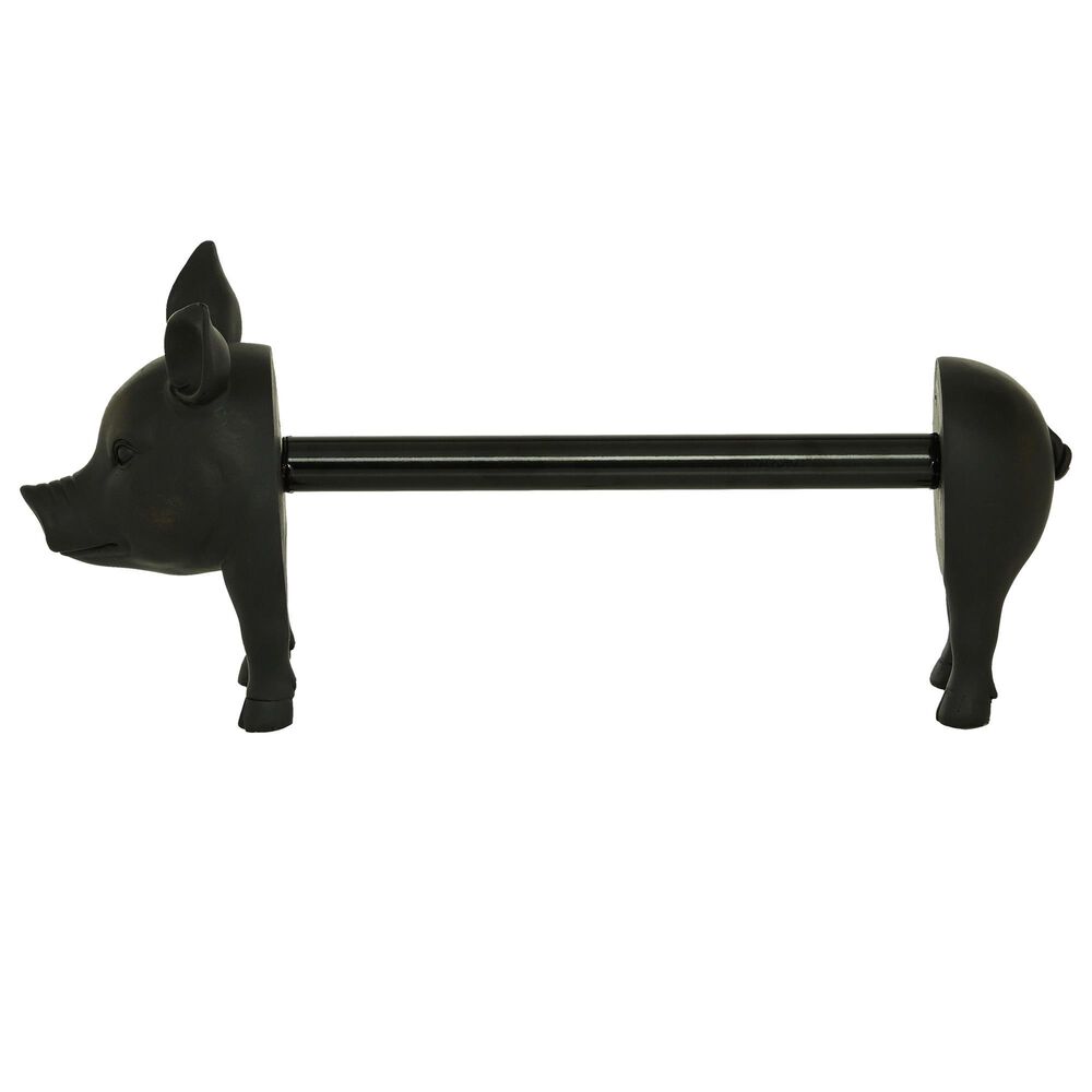 Maple and Jade Paper Towel Holder in Matte Black | NFM