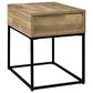 Ashley Gerdanet Rectangular End Table in Natural