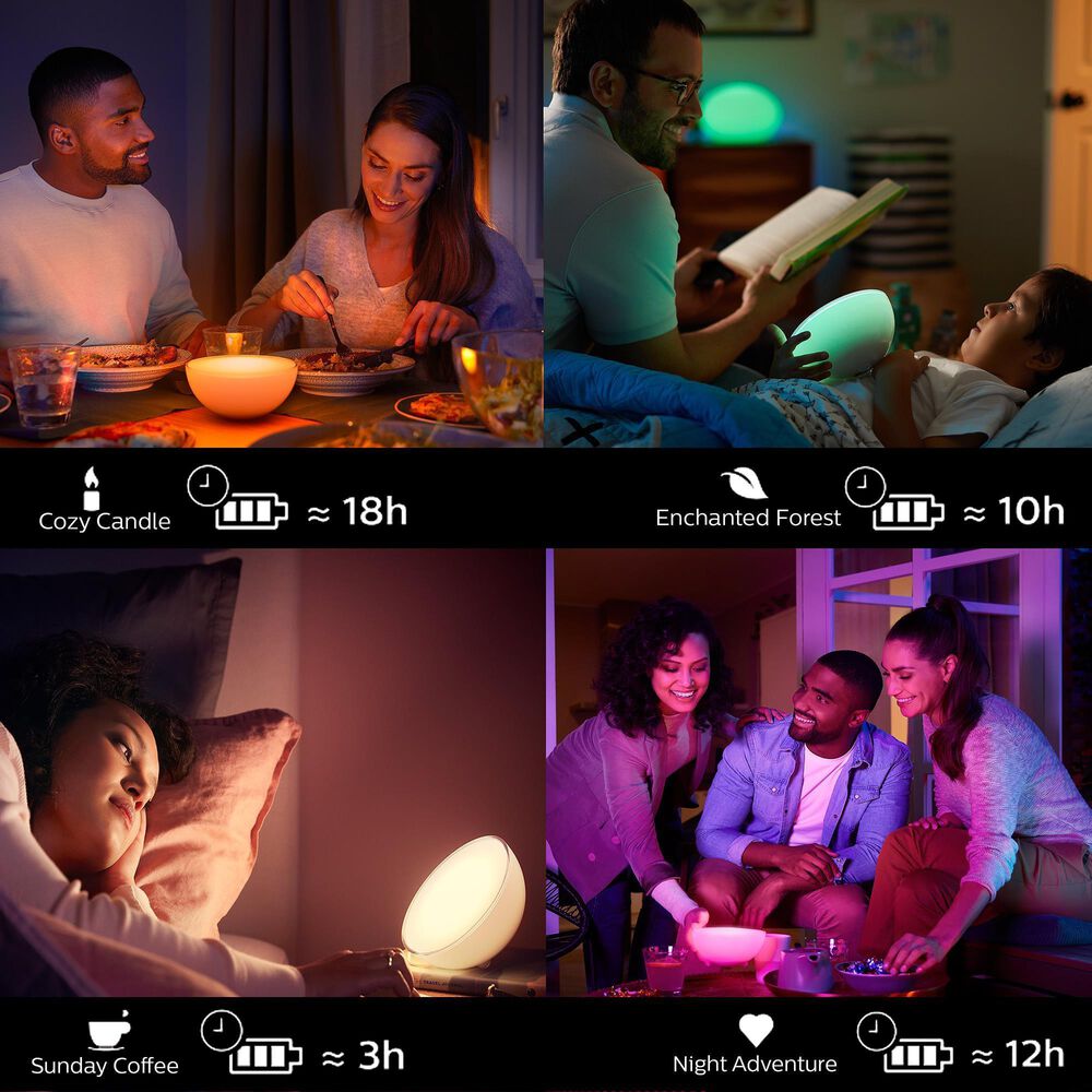 Philips Go Portable Light in White | Shop NFM