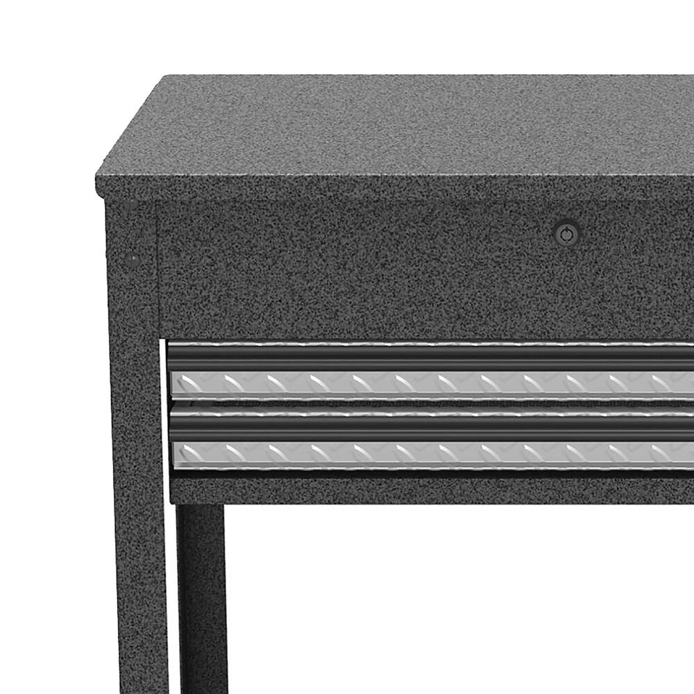 Gladiator 2-Drawer Utility Cart in Hammered Granite | NFM