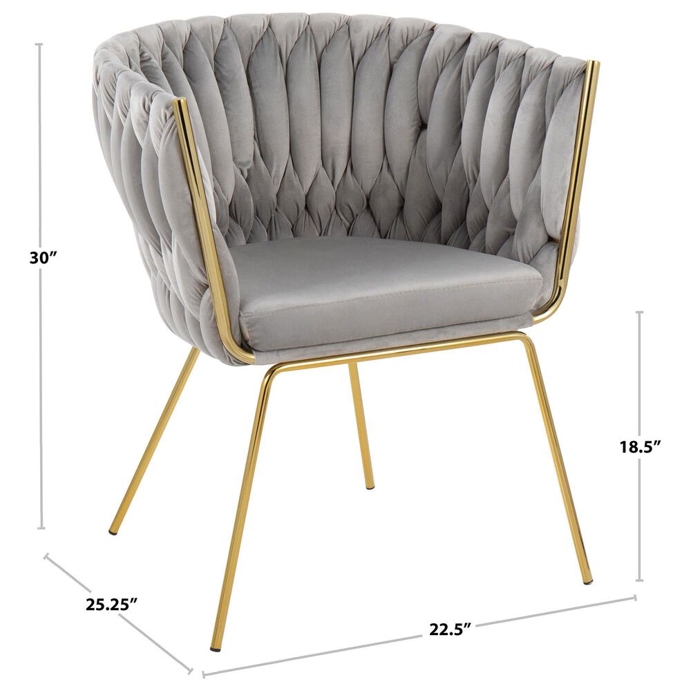 Lumisource Renee Glam Chair in Green | Shop NFM