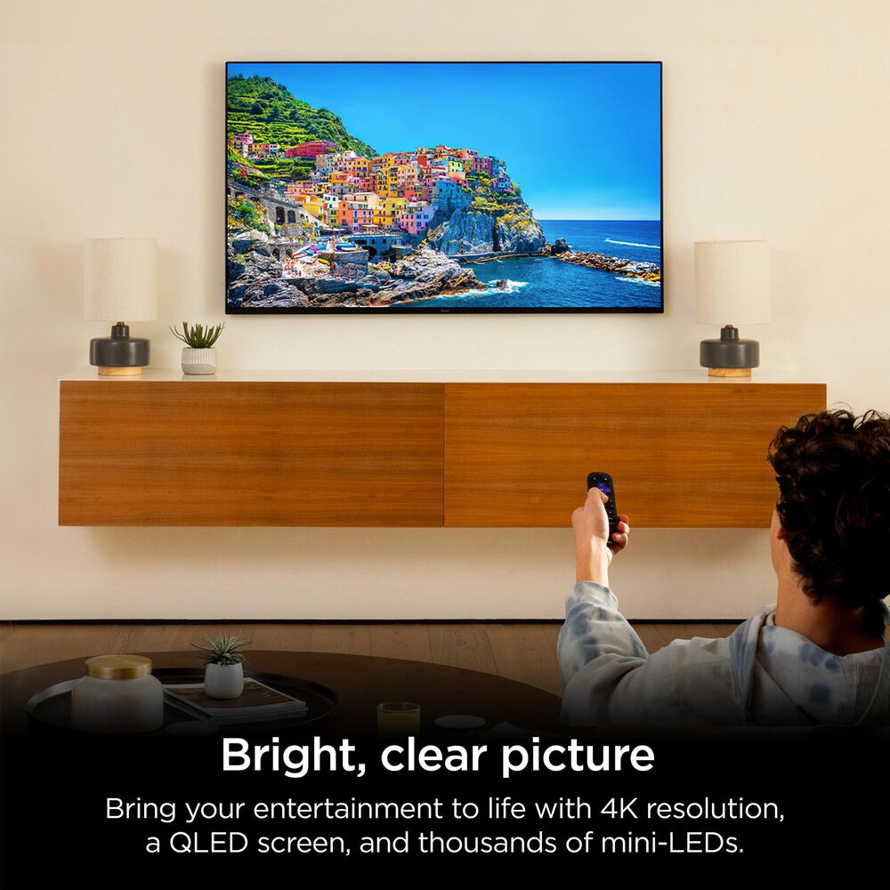 Roku 55" Class Pro Series Mini-LED QLED 4K in Black - Smart TV | Shop NFM