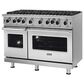 Viking Range 48" Gas Range with 8 Burners in Stainless Steel | Shop NFM