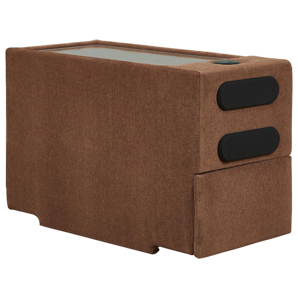 Ashley Modmax Console With Audio System In Spice