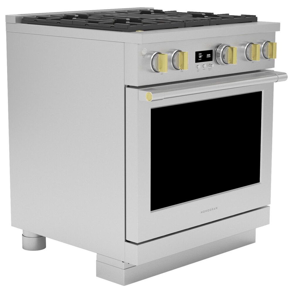 Monogram 30" All Gas Professional Range with 4 Burners in Stainless ...