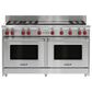 Wolf 60" Professional Gas Range w/Double Griddle | Nebraska Furniture Mart
