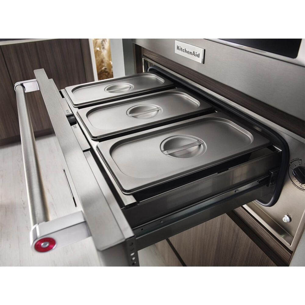 KitchenAid 24'' Slow Cook Warming Drawer in Stainless Steel | Nebraska ...