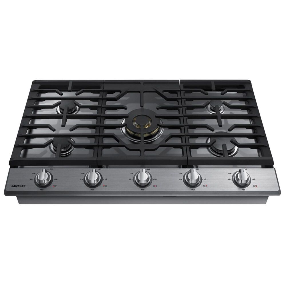 Samsung 36" Gas Cooktop with Wi-Fi Connectivity in Stainless Steel | NFM