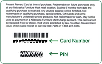 Gift Cards | Furniture and More | Nebraska Furniture Mart (NFM)