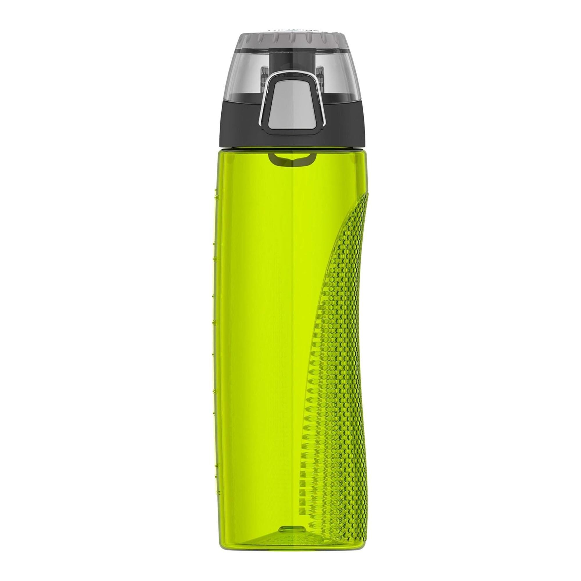 Thermos 24 Oz Tritan Plastic Hydration Bottle with Meter in Lime Green ...