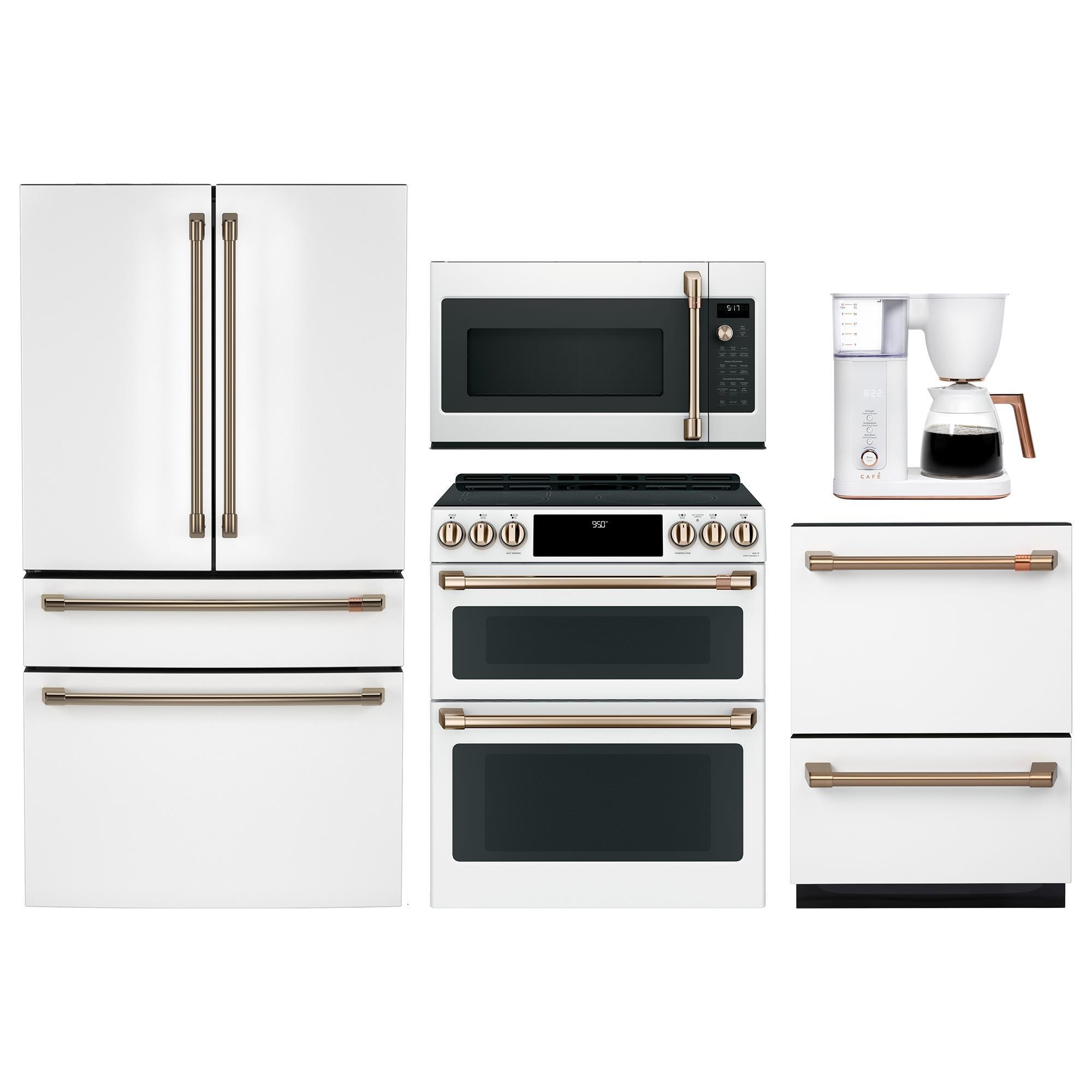 Cafe 5 Piece Kitchen Package in White