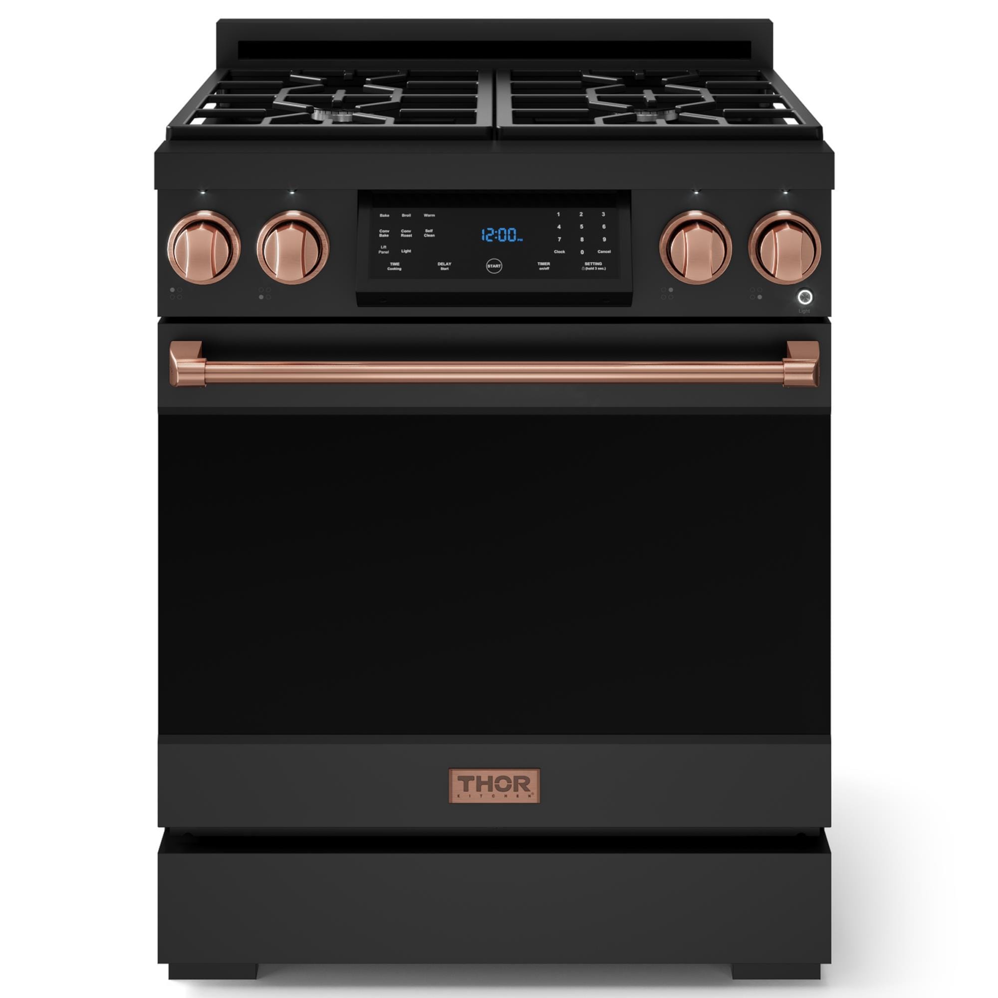 Thor Kitchen Gordon Ramsay 4.55 Cu. Ft. 30" Professional Liquid Propane ...
