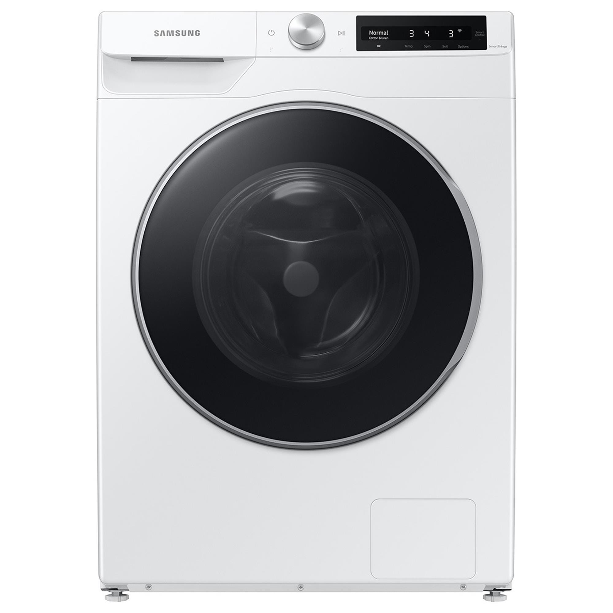 Samsung 2.5 Cu. Ft. Front Load Washer with AI Smart Dial in White