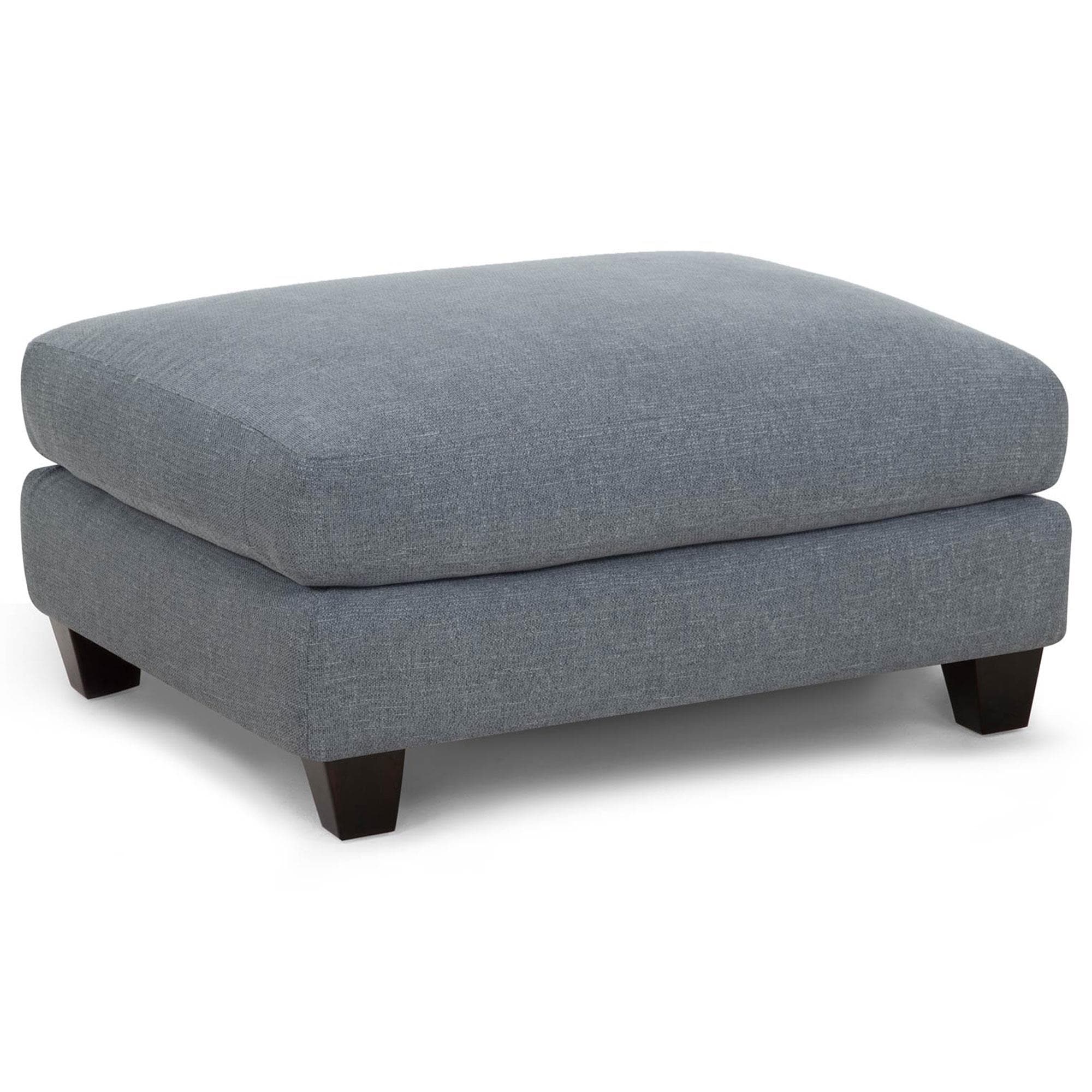 Moore Furniture Laurel Ottoman in Eugene Lake