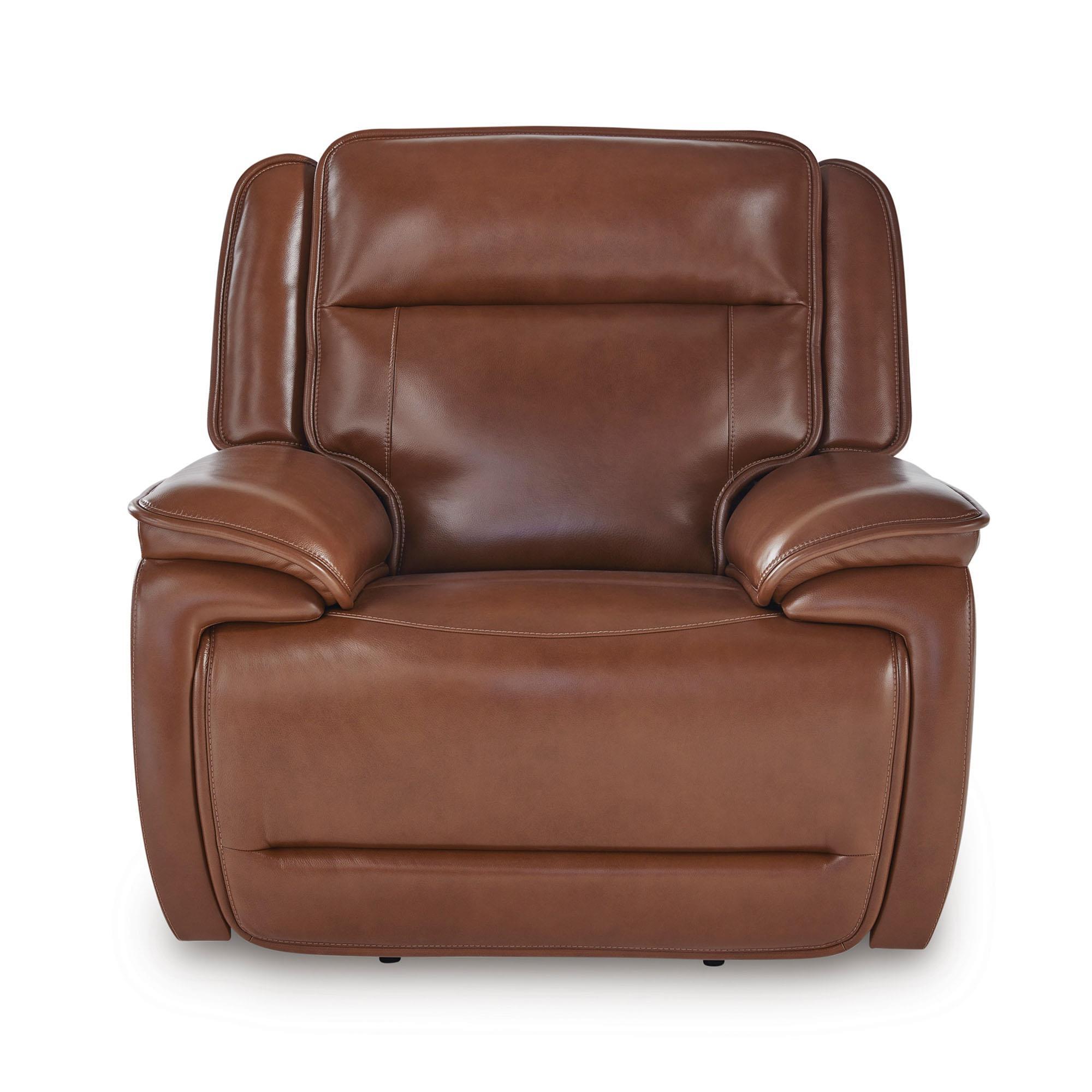 Ashley Healy Pier Power Recliner in Chocolate | NFM